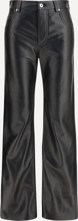 Bottega Veneta Glossy leather flared Pants Female 36