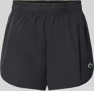 Lacoste Sport Regular Fit Sportshorts mit elastischem Bund