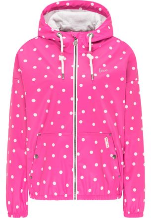 Mymo Regenjacke Damen rosa AOP