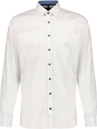 Olymp No. 6 Herren Hemd Super Slim Fit Langarm