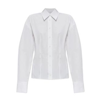 The Attico Figurbetontes Hemd - - Blouses & Shirts - Damen - Wei&szlig; - S