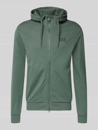 Emporio Armani Slim Fit Sweatjacke mit Kapuze