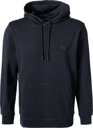 Boss Orange by Hugo Boss BOSS Orange Herren Hoodie blau unifarben