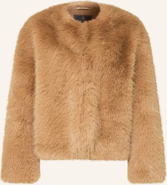 Herrlicher Kunstfell-Jacke Moja beige