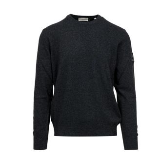 Roy Rogers Anthrazit Woll-Kaschmir Pullover - - Knitwear - Herren - Grau - 2XL
