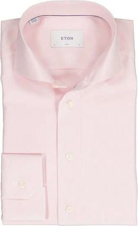 Eton Herren Hemd rosa Oxford