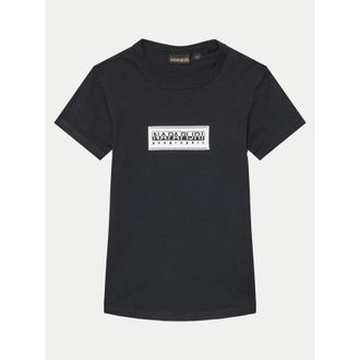 Napapijri T-Shirt S-Chamois NP0A4HYL S Schwarz Regular Fit