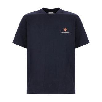 Casablanca T-Shirt - - Tops - Herren - Blau - 2XL