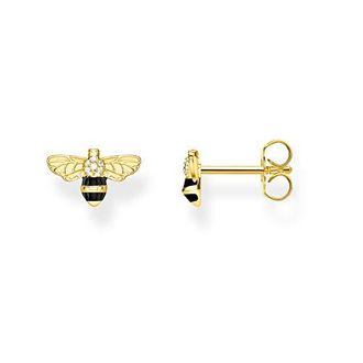 Thomas Sabo H2052-565-7 Clous doreilles pour femme, en forme dabeille, en argent Sterling 925, or jaune