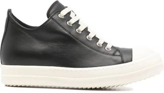 Rick Owens Low-Top Sneaker - Low Sneaks Black/milk/milk - Gr. 36,5 (EU) - in Schwarz - f&uuml;r Damen