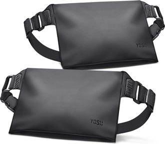 Yosh wasserdichte Tashce mit Verstellbarem G&uuml;rtel, 2 St&uuml;ck Wasserfeste Beutel, Wasserdicht Bauchtasche Drybag Waterproof Bag f&uuml;r Outdoor Aktivit&auml;ten, Wasse
