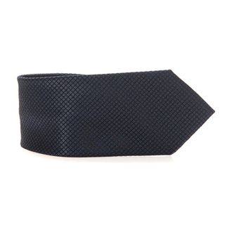 Emporio Armani Seidenkrawatte mit Diamantmuster - - Accessories - Herren - Blau - ONE SIZE