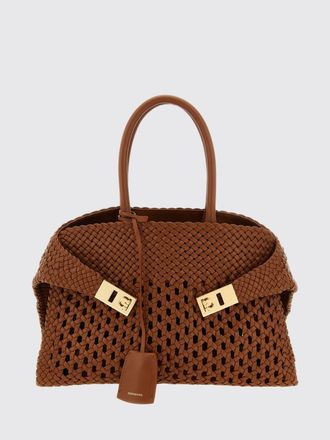 Ferragamo Sac &agrave; Main Femme couleur Marron