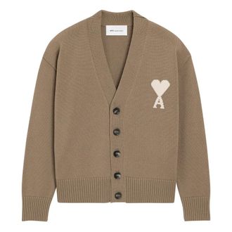 Ami Damen, Strickwaren, Beige, LGr&ouml;&szlig;e
