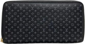Louis Vuitton Portefeuille long (bi-pli) Pre-owned - Femme - Pre-owned - Noir - Taille: ONE Size