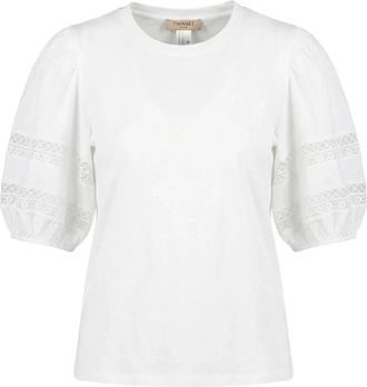 Twinset Femme, Blouses et Chemises, Blanc, Taille: 40 FR Top