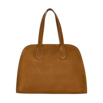 Liviana Conti Femme, Sacs, Brun, Taille: ONE Size Sac &agrave; main en daim de veau