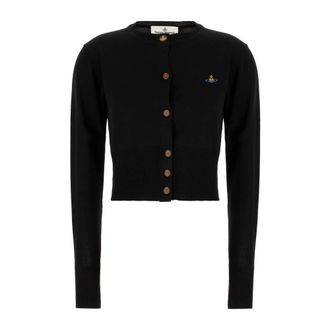 Vivienne Westwood Femme, Pulls, Noir, Taille: 38 FR Bea Cardigan