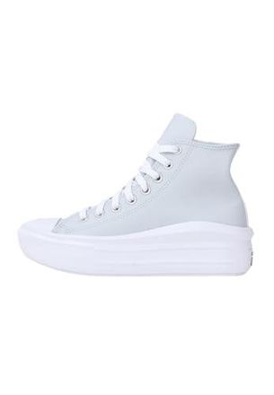 Converse Baskets Chuck Taylor all Star Move Platform Leather Ice pour femme 35.5, gris, 35.5 EU