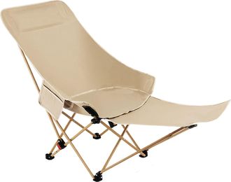 Generic Outdoor-Campingstühle - faltbare Stühle für draußen, verstellbare Höhe, Liegesitz, ergonomisch, für Wandern, Strand, Veranda, Terrasse, Garten, Hof, E