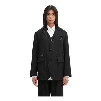 Undercover Shepherd Blazer Jacket - Homme - Vestes - Noir - Taille: M