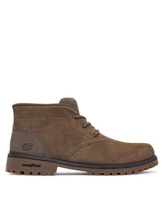 Skechers Schn&uuml;rschuhe Quintero-Damien 205903/DKTP Braun