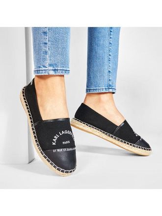 Karl Lagerfeld Espadrilles KL80108 Schwarz