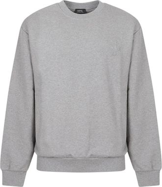 A.P.C. A.p.c., Homme, Sweatshirts et sweats &agrave; capuche, Gris, Taille: 2XL James SweaT-shirt