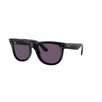 Ray-Ban unisex, Accessoires, Noir, Taille: 53 MM Authentiques Lunettes de Soleil Wayfarer Reverse