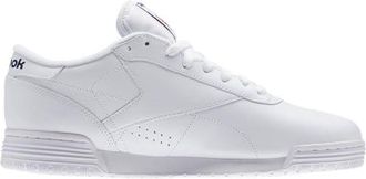 Reebok Exofit LO Clean Logo, Chaussures de Fitness, INT-White/Royal Blue/Royal Blue, 35 EU