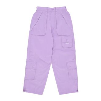 Obey Straight Hosen - - Trousers - Damen - Lila - W26