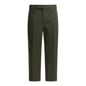 Thom Browne Baumwoll-Twill Utility-Hose - - Trousers - Herren - Gr&uuml;n - XL