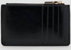 Mango Petit porte-monnaie matelass&eacute; noir - Femme - Taille unique - MANGO