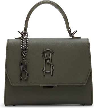 Steve Madden Damen Top Handle Crossbody Lattuca Umhängetasche mit Tragegriff Oben, Oliv/Blatt für Mich (Leaf It to Me)