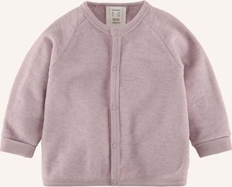 Hessnatur Hessnatur Hessnatur Wollfrottee Jacke Aus Reiner Bio-Merinowolle rosa