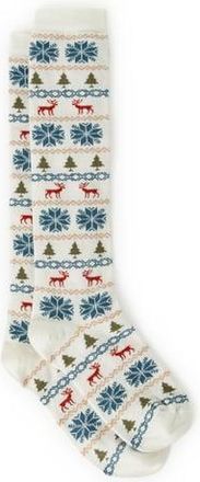 Doré Doré Kniehohe Socken aus Merinowolle - Beige