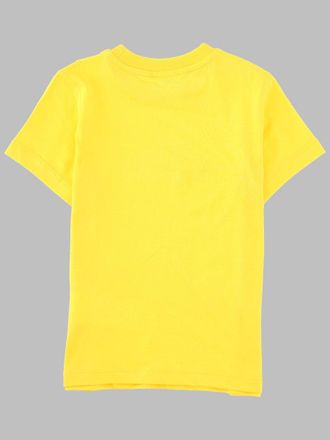 Moschino Logo Print T-Shirt - Yellow