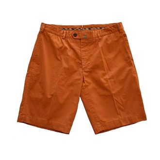 Aquascutum Orangefarbene Shorts Regular Fit - - Shorts - Herren - Orange - L