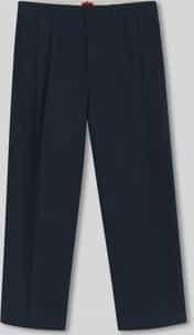 HUGO BOSS Baggy Fit Weite Hose aus reiner Baumwolle Modell HUGO 249
