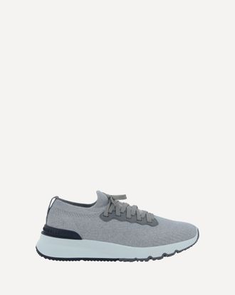 Brunello Cucinelli Cotton Sneakers Male 40