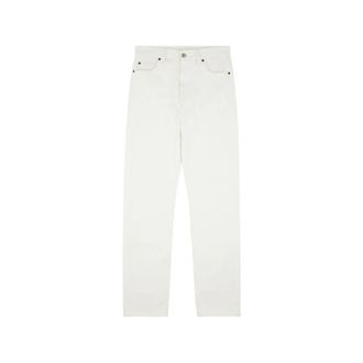 Maison Margiela Cotton Canvas Jeans - - Jeans - Herren - Wei&szlig; - W31