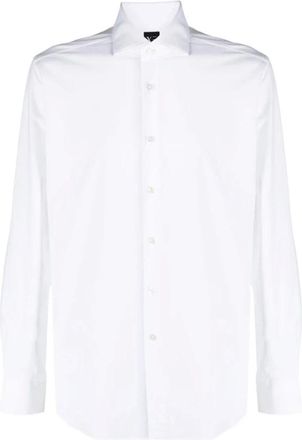 Xacus Homme, Chemises, Blanc, Taille: 2XL Chemise en coton stretch