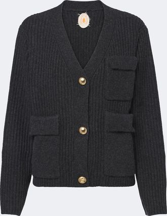 Jardin Des Orangers Cardigan aus einem Woll- und Kaschmirgemisch
