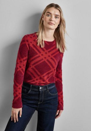 Street One Langarmshirt mit U-Boot-Ausschnitt