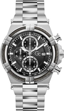 Gc Uhren - Quarz-Analoguhr Gc Ironforce - Gr. unisize - in Silber - f&uuml;r Damen