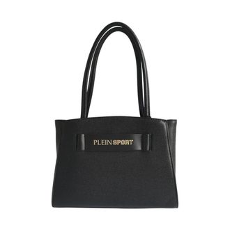 Plein Sport Elegante Tragetasche mit drei F&auml;chern - - Sport - Damen - Schwarzk - ONE SIZE