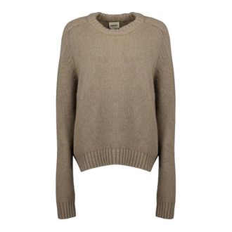 Khaite Mae Rundhals-Strick - - Knitwear - Damen - Braun - XS