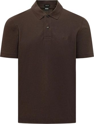 HUGO BOSS Homme, Tops, Brun, Taille: S Pallas Polo