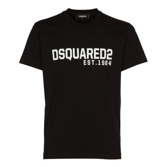 Dsquared2 Homme, Tops, Noir, Taille: L T-shirt Cool Fit Noir pour Homme