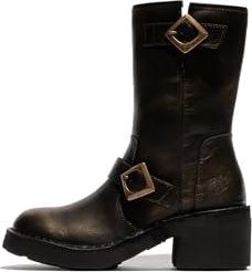 FLY London Femme NATY192FLY Fashion Boot, Or, 42 EU